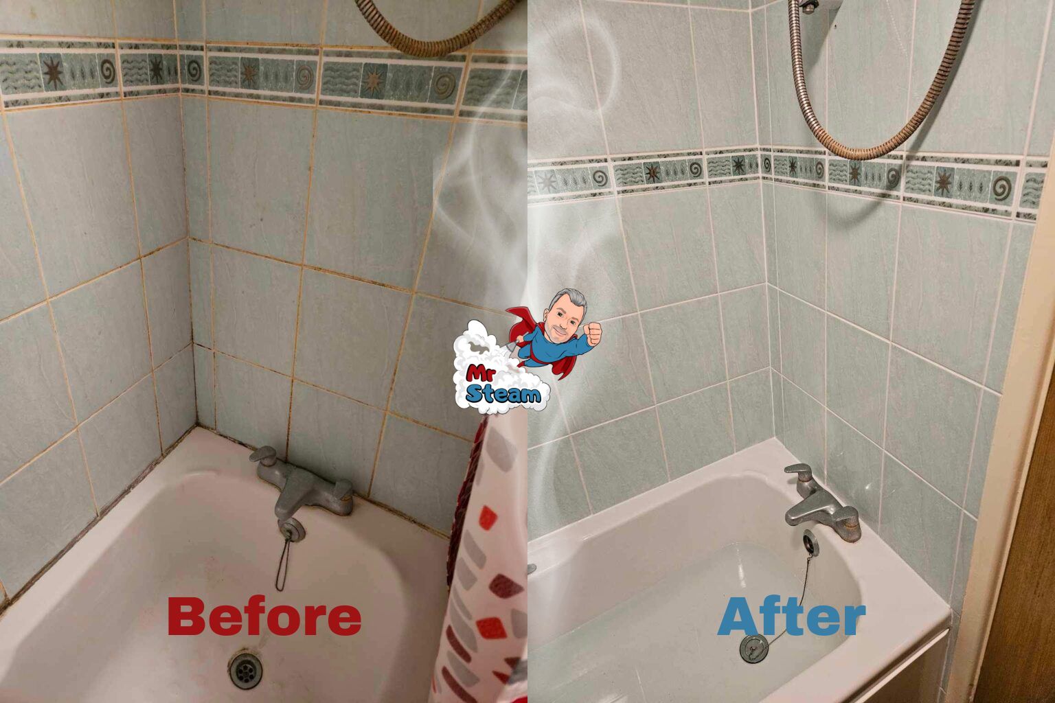 Tile and Grout Cleaning - Mr. Steam™ Cold Lake